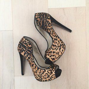 Classiques Entier | Shoes | Classiques Entier Leopard Heels | Poshmark
